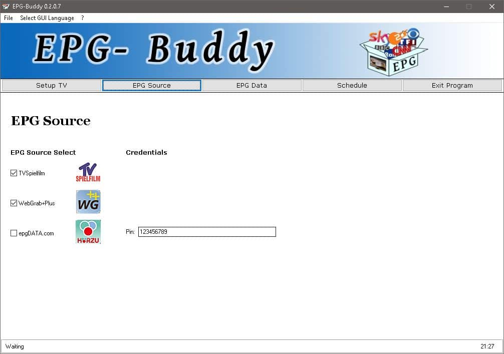 EPG-Buddy a new EPG Tool with easy usage. | MediaPortal HTPC